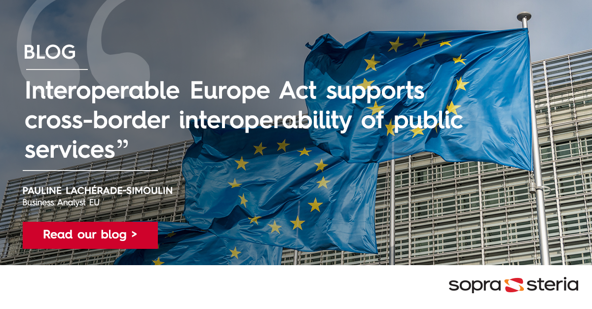 Interoperable Europe Act supports cross-border interoperability of ...