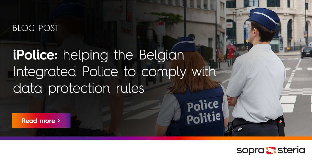 iPolice: helping the Belgian Integrated Police to comply with data ...